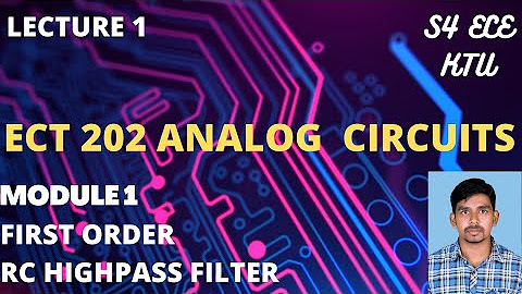 ECT 202 ANALOG CIRCUITS - YouTube