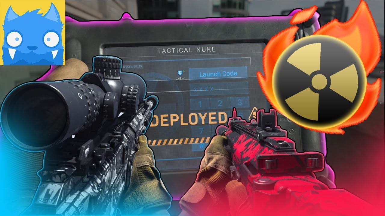 Sniper/MP7 Nuke! ☢💥😜 (CoD Modern Warfare) - YouTube