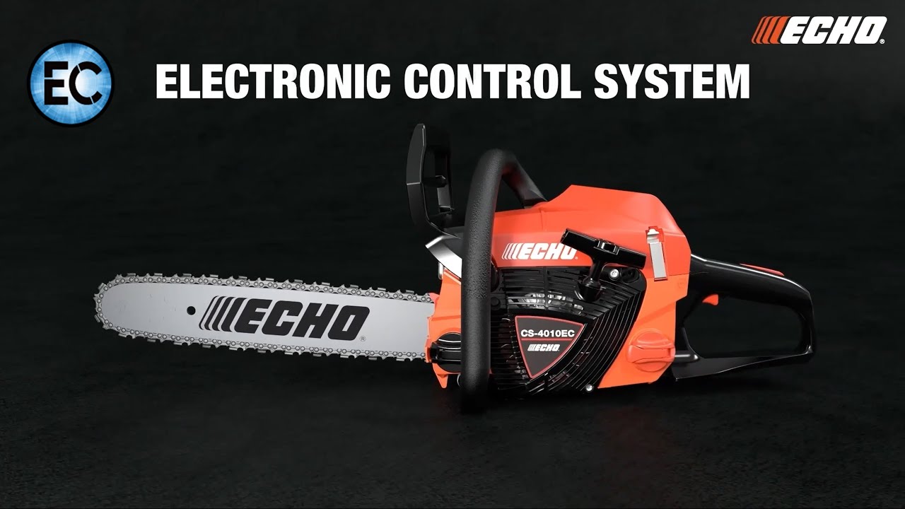 ECHO Electronic Control System - simplifying gas / petrol chainsaws and providing higher ...