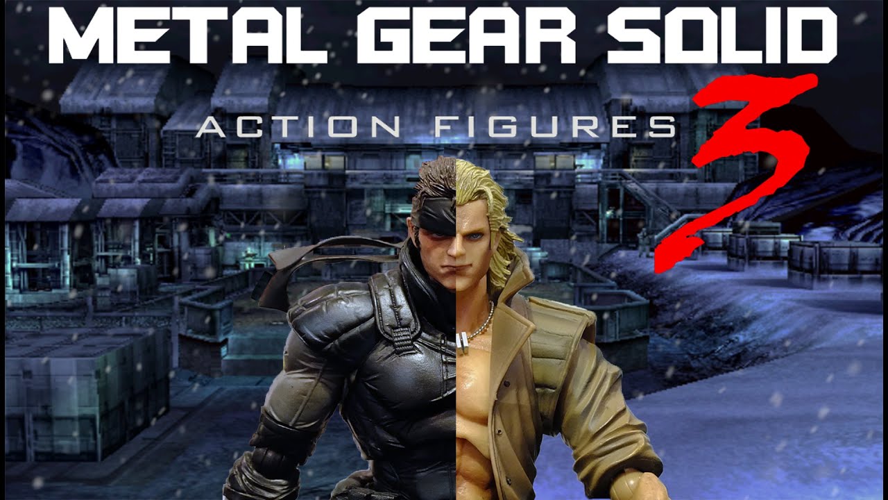 Metal Gear Solid Action Figures 3 (MGS Stop Motion) - YouTube