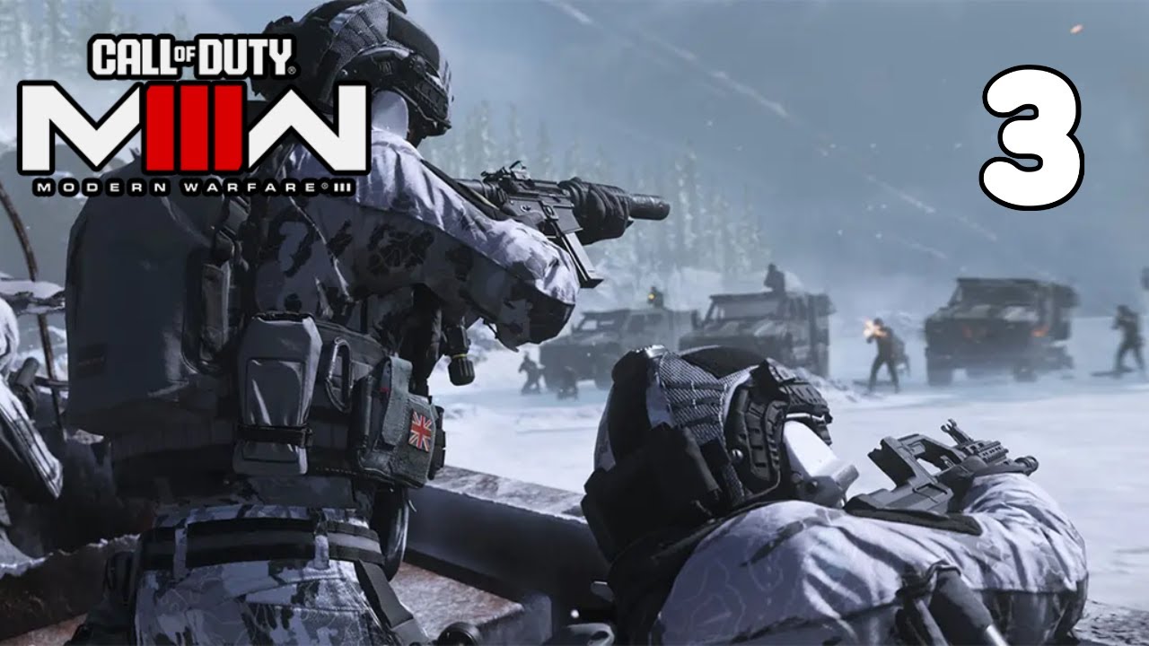 Call Of Duty Mw3 2023 Part 3 Snow Stealth Mission Lets Play