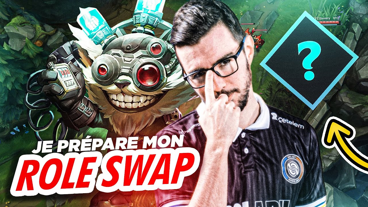 JE PRÉPARE MON RÔLE SWAP AU TOP - YouTube