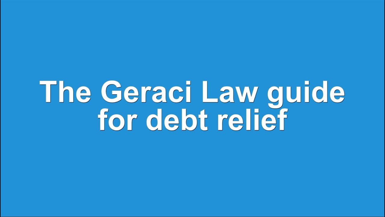 What is Bankruptcy? - Attorney Peter Francis Geraci Law - YouTube
