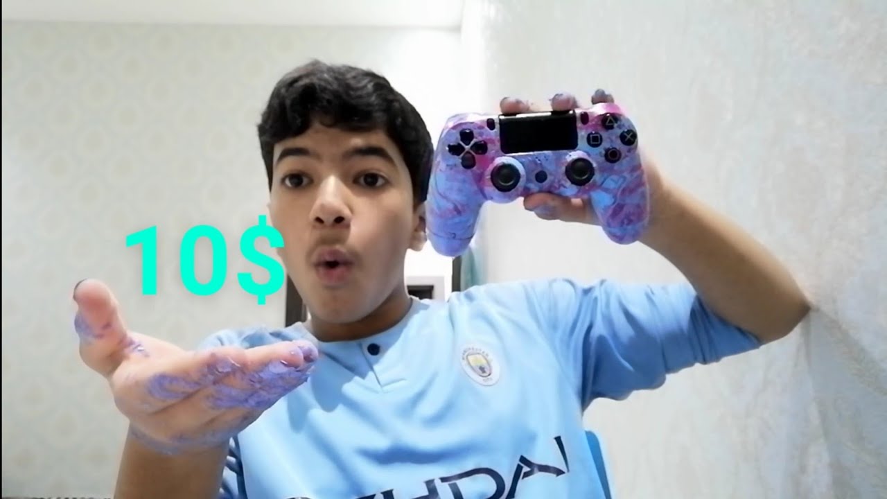 كيف تصبغ يد سوني4 Customize your PS4 Pro with Hydro Dipping - YouTube