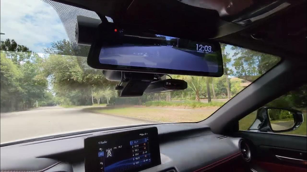 2022 Lexus IS350 Rear View Mirror Camera | Autovox v5 Pro - YouTube