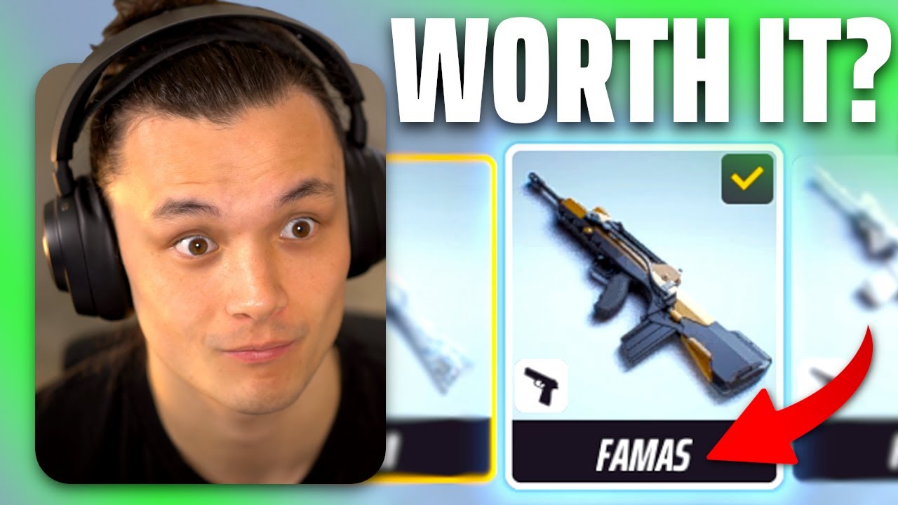 Should you use the NEW FAMAS in THE FINALS? - YouTube