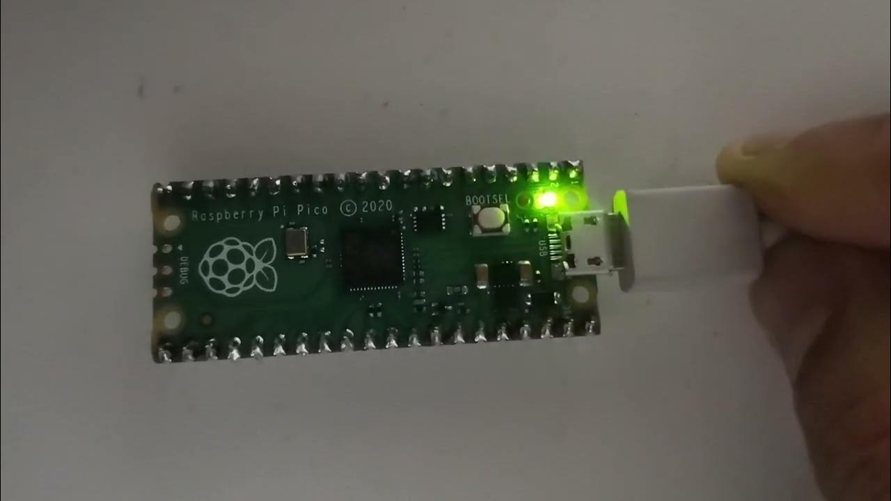 Blinky Raspberry Pico with Rust - YouTube