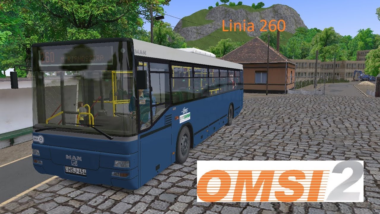 OMSI 2 Börzsöny Fictional 2 0b Linia 260 MAN SL223 - YouTube