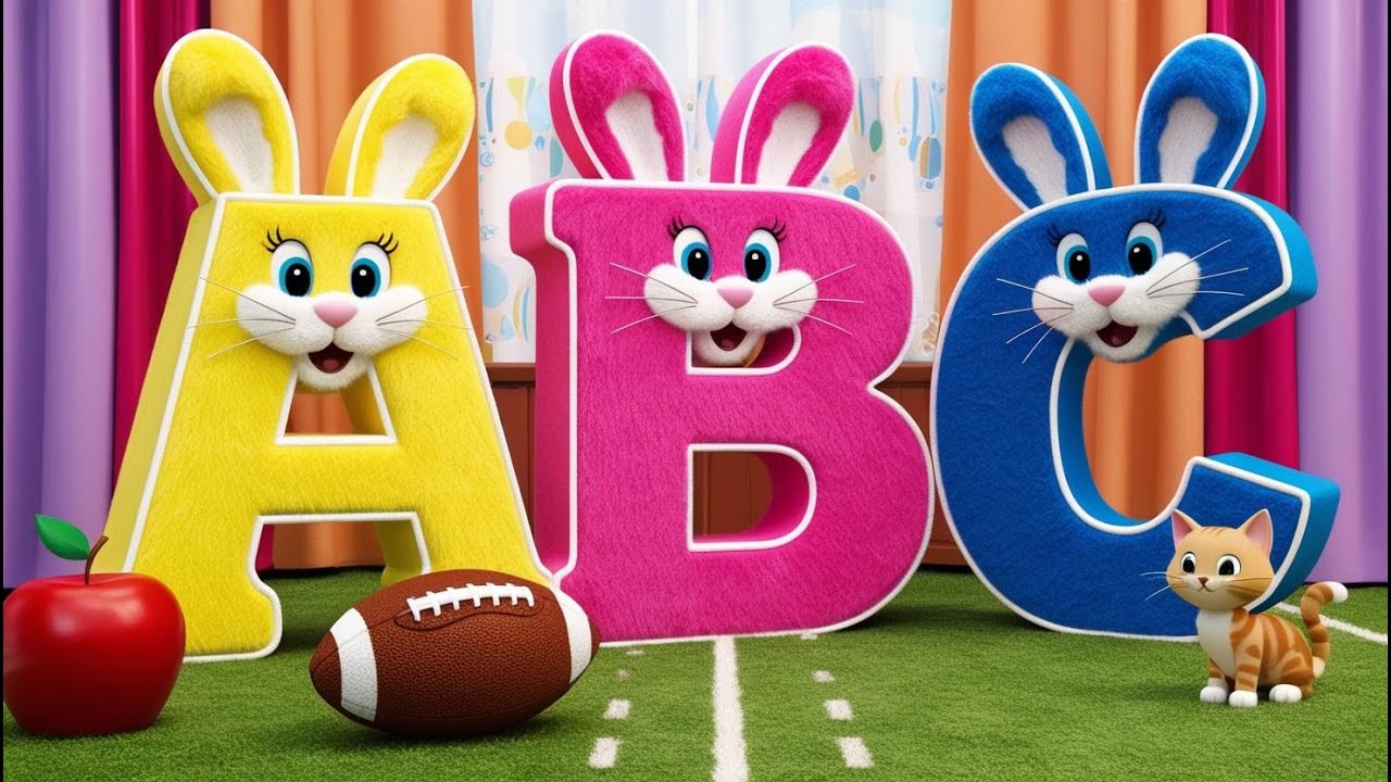 Alphabet Fun Time 🎨 | A for Apple & ABC Phonics for Kids | ABC Song ...