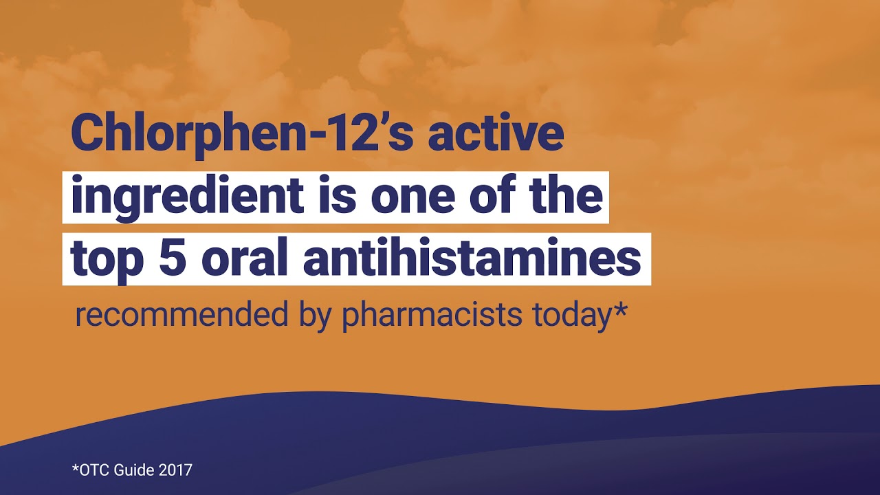 Chlorphen-12 Allergy - One of the Top 5 Oral Antihistamines Recommended ...
