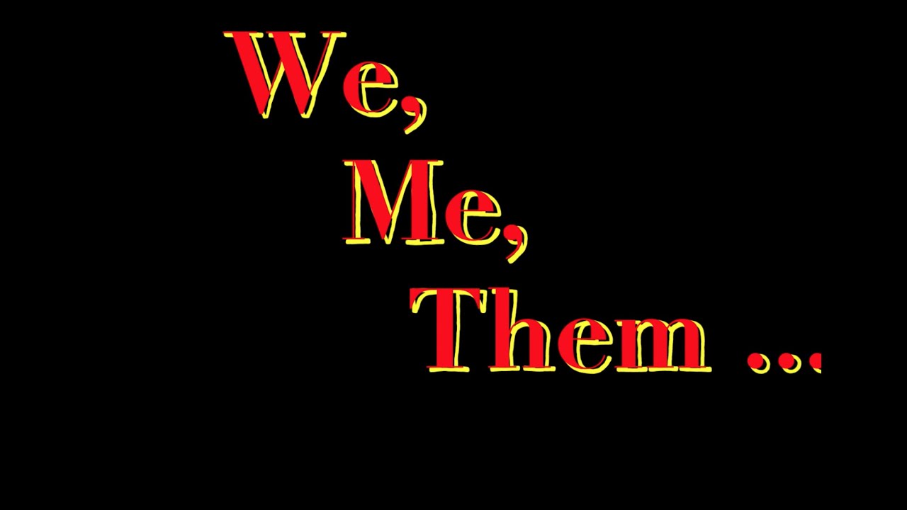 We, me, them ... by Marjorie H Morgan - YouTube