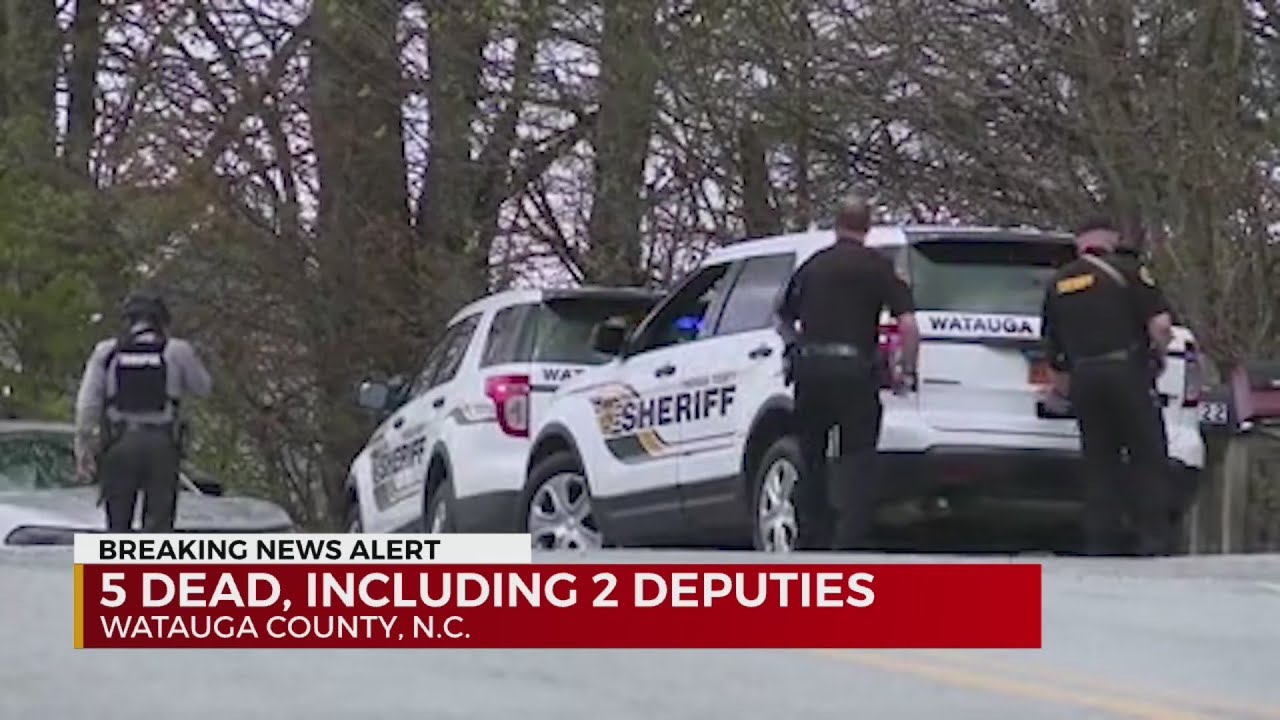 5 Dead Including 2 Deputies After Standoff In North Carolina Youtube