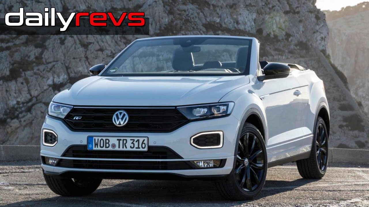 2020 Volkswagen T Roc Cabriolet | Driving & Design - YouTube