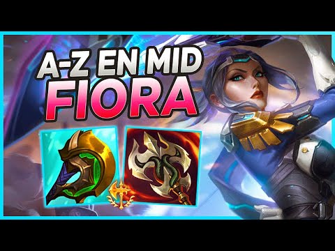 🗡️ ¡FIORA EN DE LA *A* A LA *Z* EN LA MIDLANE! 🗡️ Fiora Mid Gameplay ...