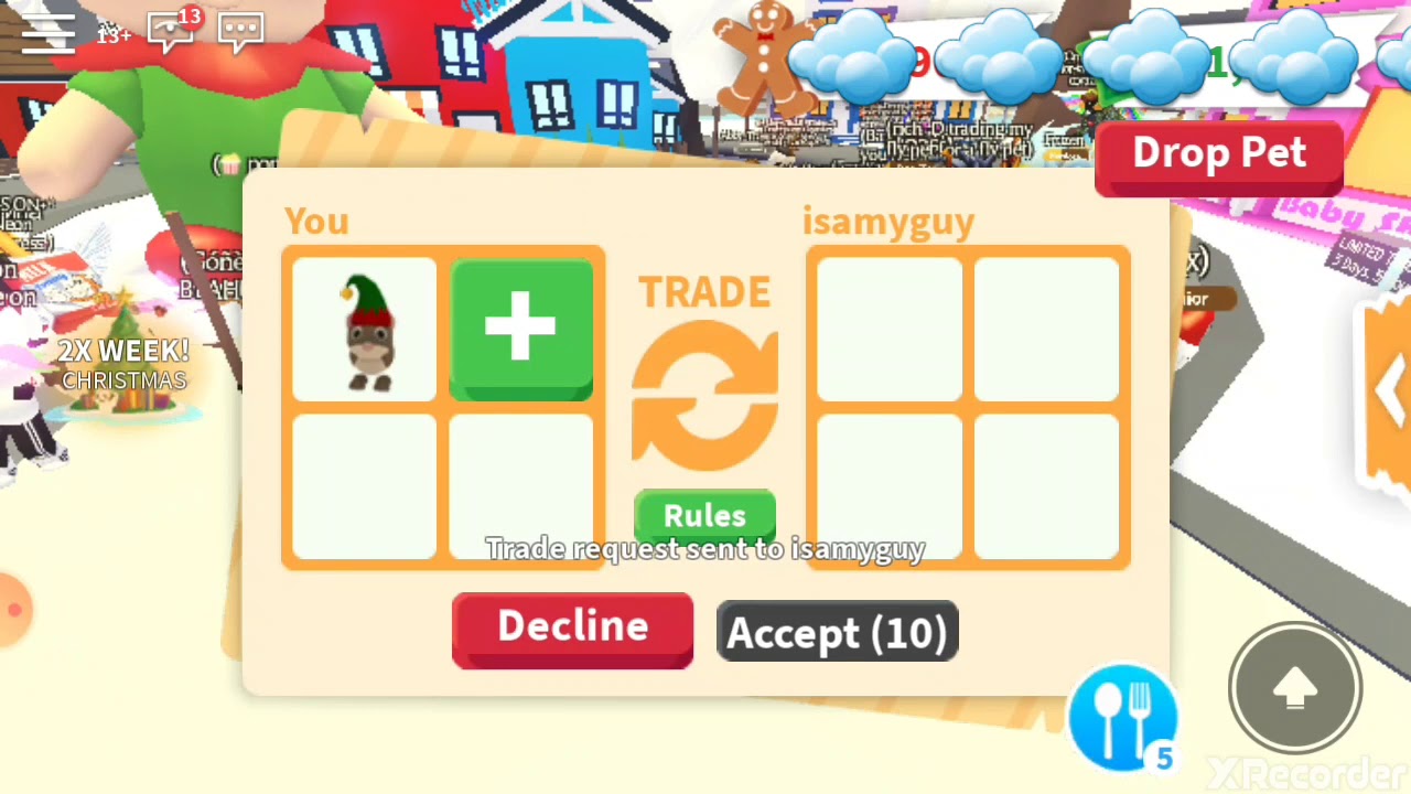 What pepole offer for shrew pet #adopt me roblox - YouTube