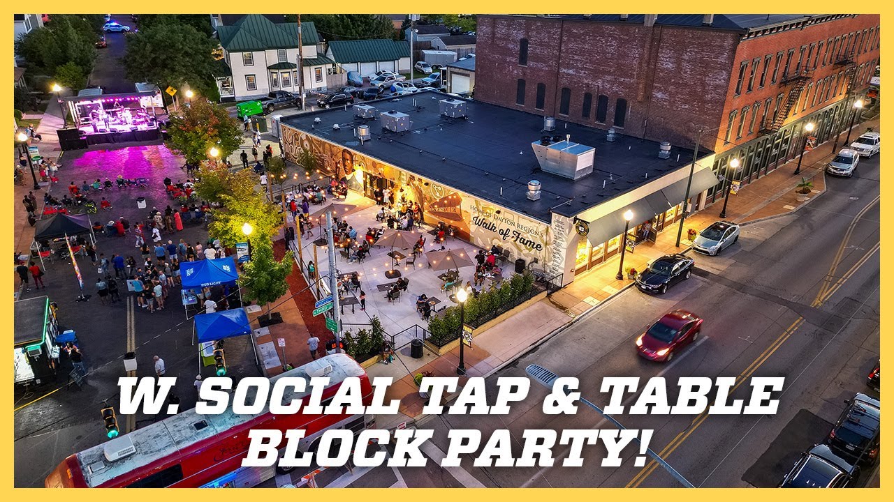 W. Social Tap & Table Block Party - YouTube