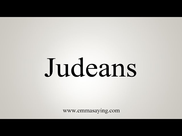 Judea Pronunciation Say It In Hebrew (Modern) By Dover (Ebook) Read