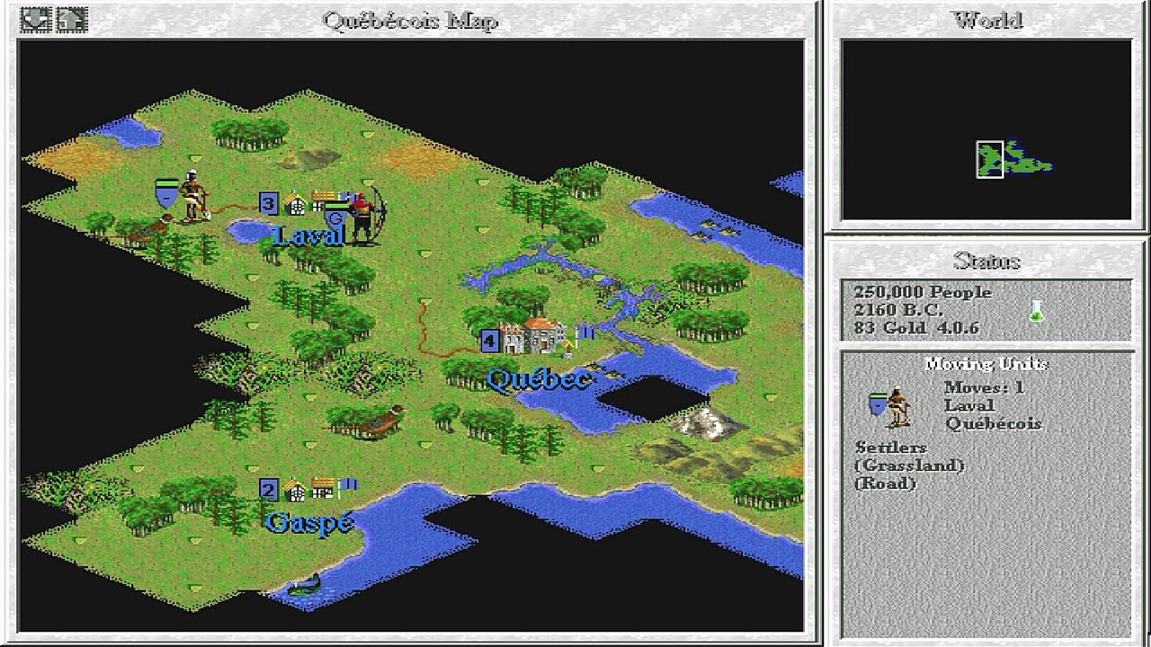 MicroProse - Civilization II: Multiplayer Gold Edition - 1998 - YouTube