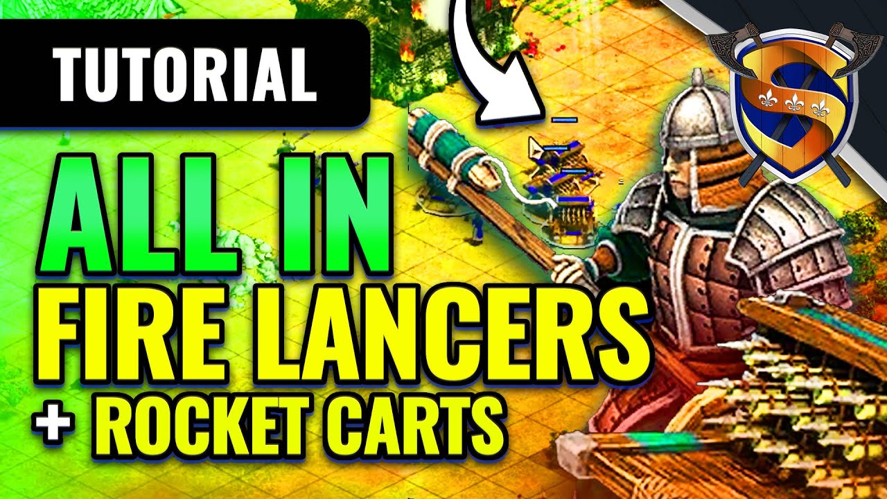 LIVE INTERACTIVE BUILD ORDER : ALL IN FIRE LANCERS + ROCKET CARTS - YouTube
