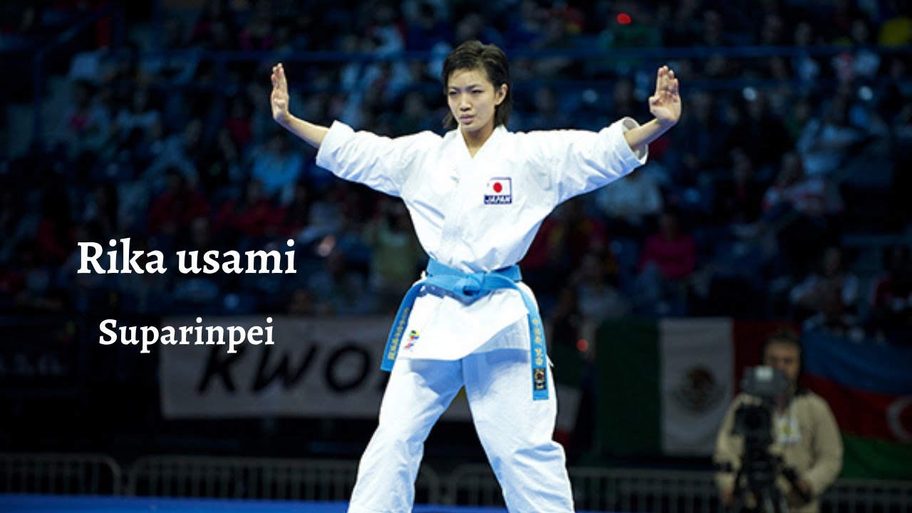 RIKA USAMI SUPARINPEI KATA IN 2010 WORLD KARATE CHAMPIONSHIP ...