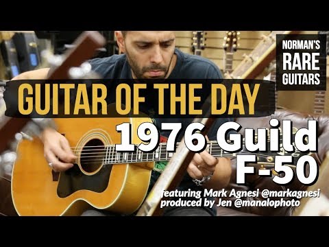 Guitar of the Day: 1976 Guild F-50 | Norman's Rare Guitars