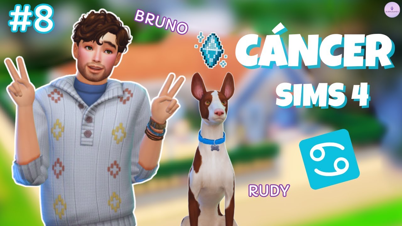 BRUNO CÁNCER ♋ | ¡Emotivo, familiar y con corazoncito! 🐶💙 | Sims 4 ...