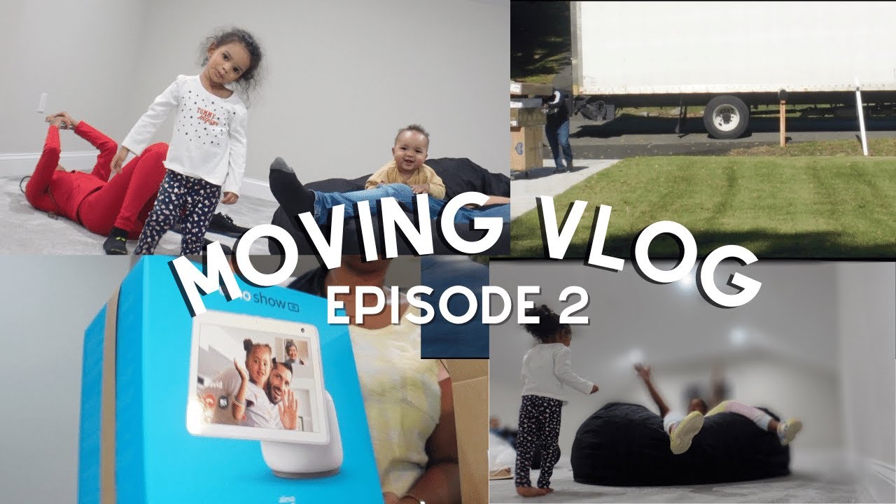 Moving Vlog | Furniture Deliveries, Unboxings, & More - YouTube