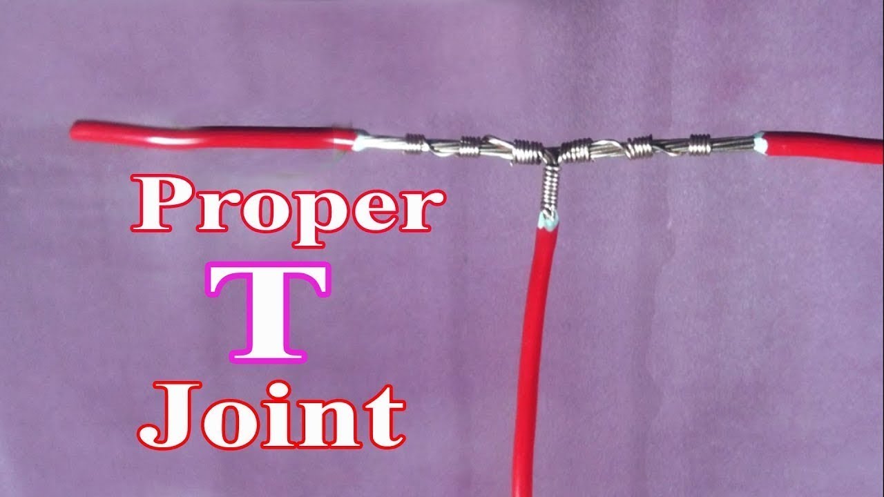 T JOINT AND DOUBLE T JOINT - YouTube