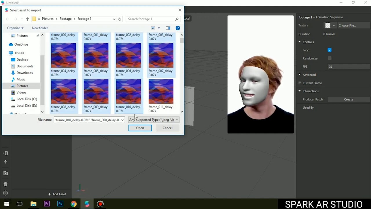 Cara Membuat Filter IG Dari spark AR STUDIO - YouTube
