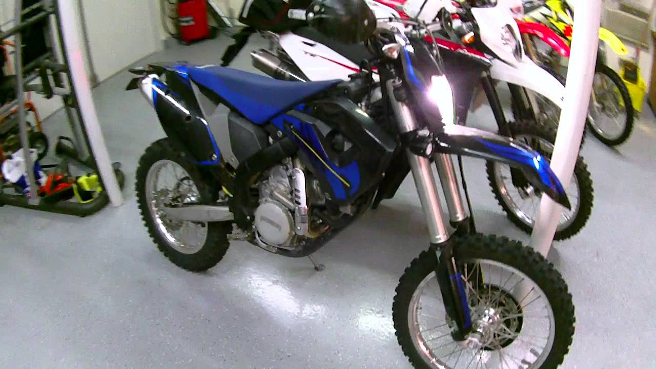 husaberg fe570s rebuilt engine - YouTube