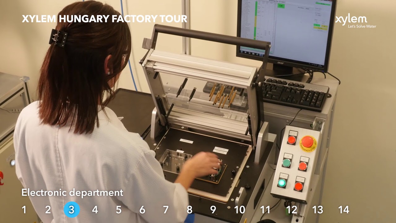 2017 Xylem manufacturing facility in Cegléd, Hungary - YouTube