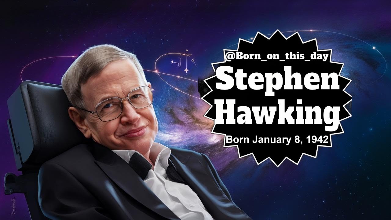Stephen Hawking's Mind Through Stunning AI Art | Born January 8 - YouTube