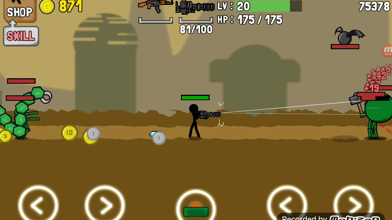 Stikman gun (part 1) - YouTube