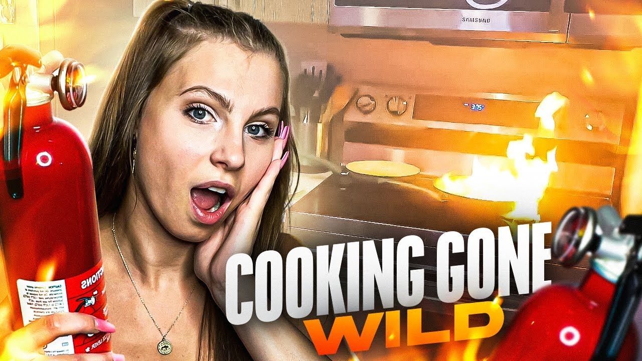 Watch what REALLY happened when I set my kitchen ON FIRE - YouTube