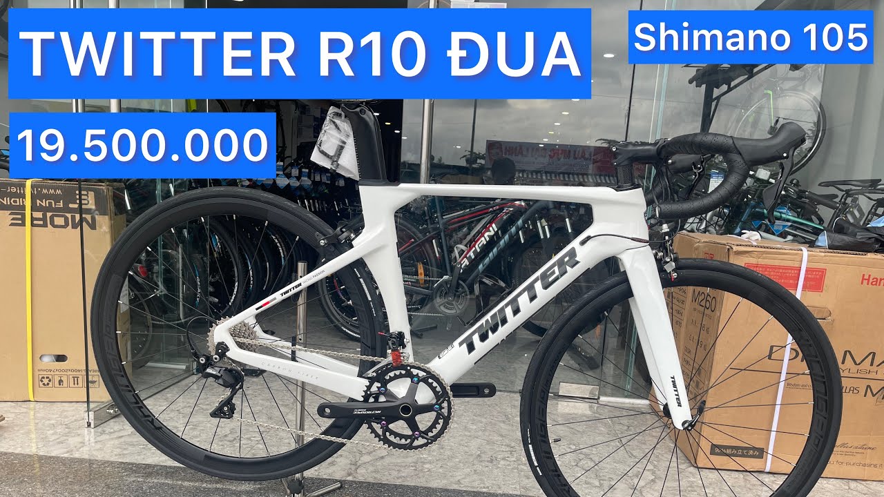 Twitter R10 đi group Shimano 105 R7000 | 0706198999 Minh - YouTube