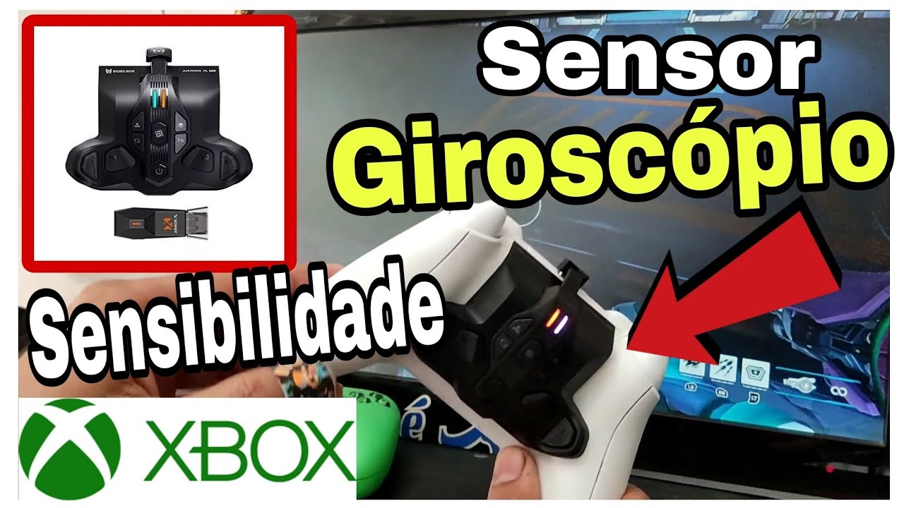 Como configurar A Sensibilidade do Giroscópio No Armorxpro No controle ...