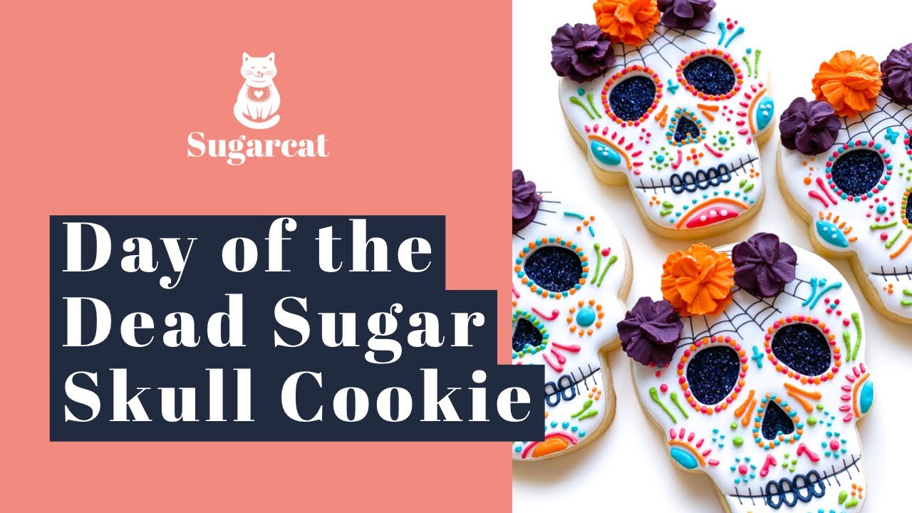 Sugar Skull Cookie | Day of the Dead | Dia de los Muertos | Sugar ...