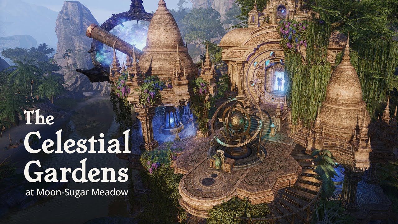The Celestial Gardens at Moon-Sugar Meadow | ESO Housing - YouTube