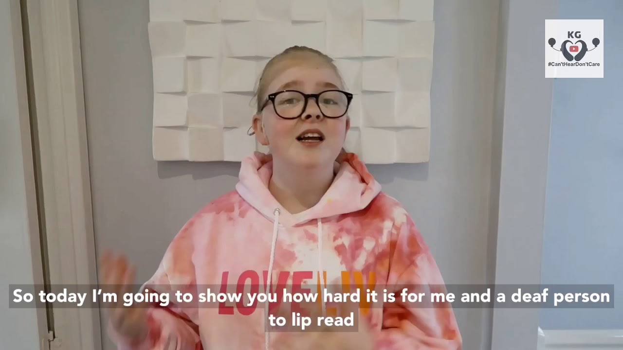 Face Mask Issues For Deaf People | Kara Gillespie - YouTube