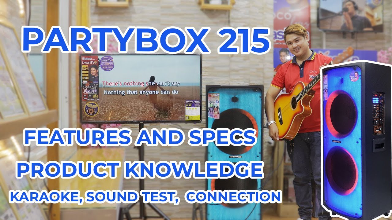Product Knowledge of dB Audio Partybox 215 - YouTube