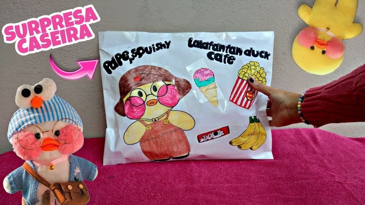 ABRINDO SURPRESINHAS COMIDINHAS CASEIRAS | O pato russo mais famoso do ...