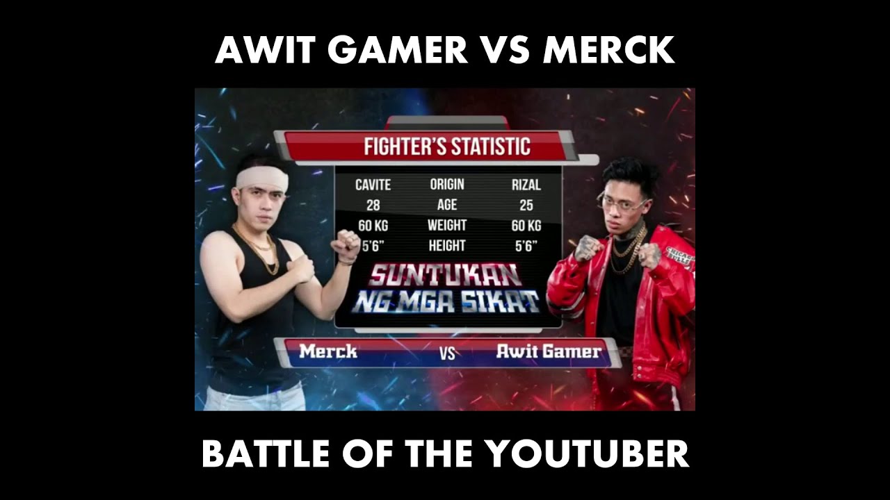 AWIT Gamer vs MERCK - Battle of the Youtubers - YouTube