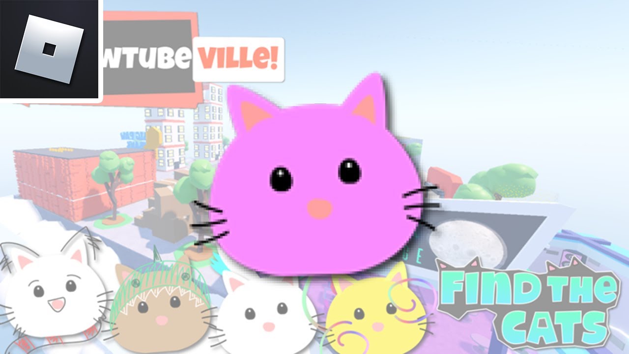Roblox Find the Cats: how to get "Pinky Cat" - YouTube