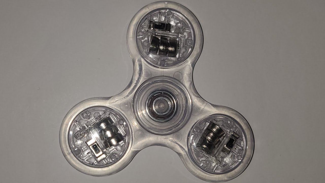 led 피젯 스피너(led Fidget spinner) - YouTube