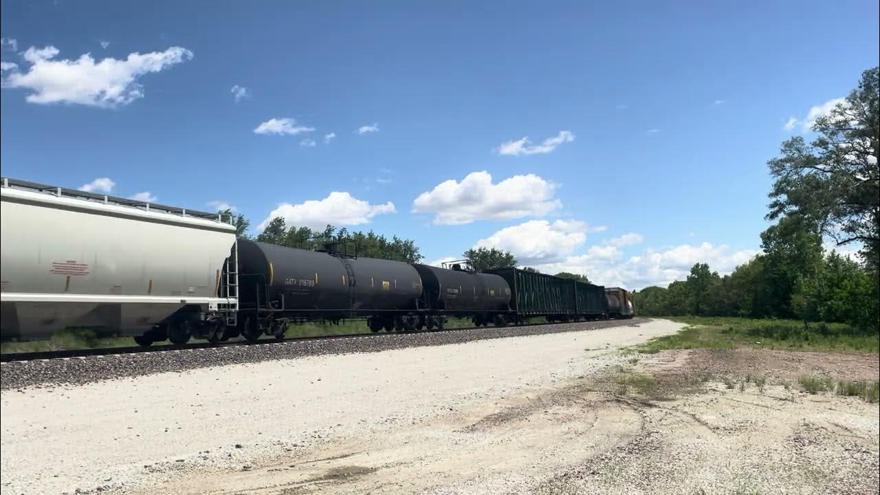 UP 7382 W at Arlington Hill - YouTube