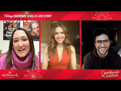 Holiday Touchdown: A Bills Love Story Facebook Live - With Holland Roden and Matthew Daddario