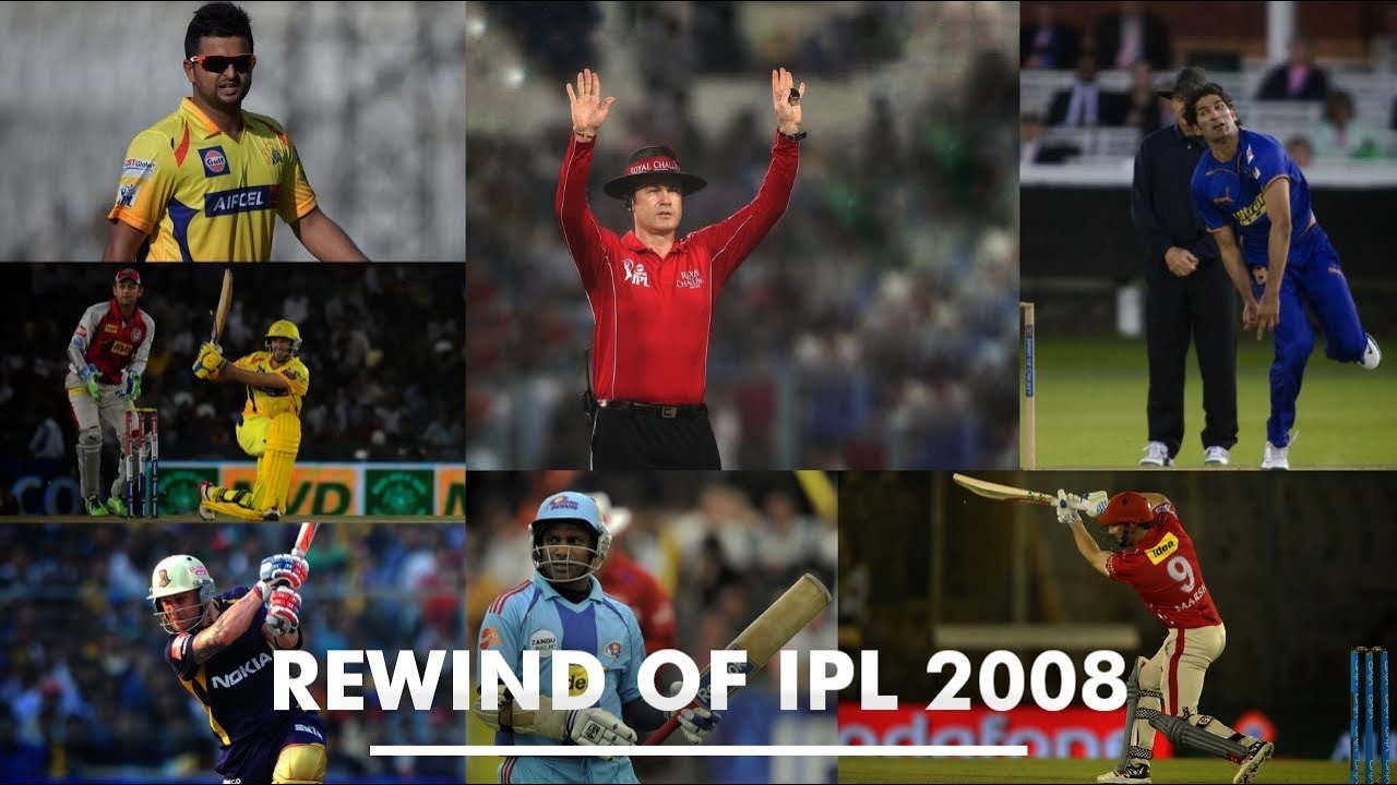 IPL 2008 in a Glance | All records from IPL 2008 - Sweep Cricket - YouTube