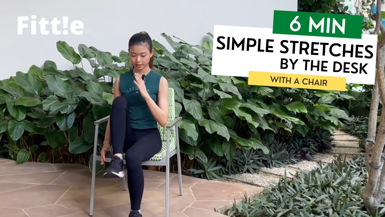 Daily Desk Stretches - Simple stretches to do at the desk with just a ...