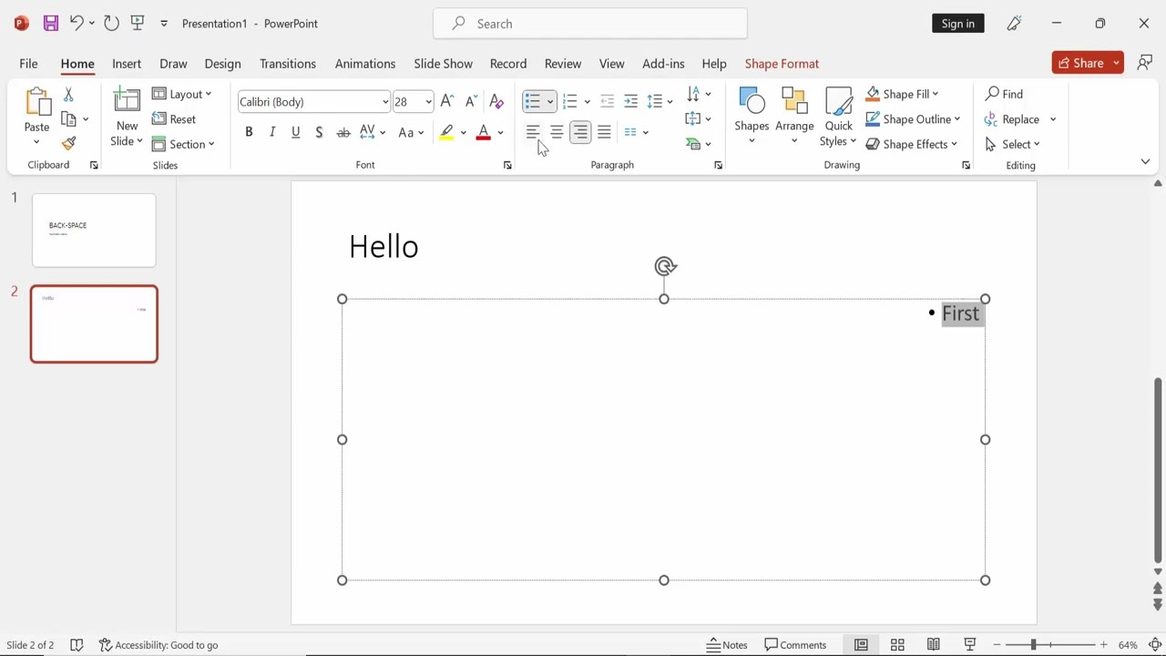 How To Change Text Alignment To Left In PowerPoint YouTube how-to-change-text-alignment-to-left-in-powerpoint-youtube