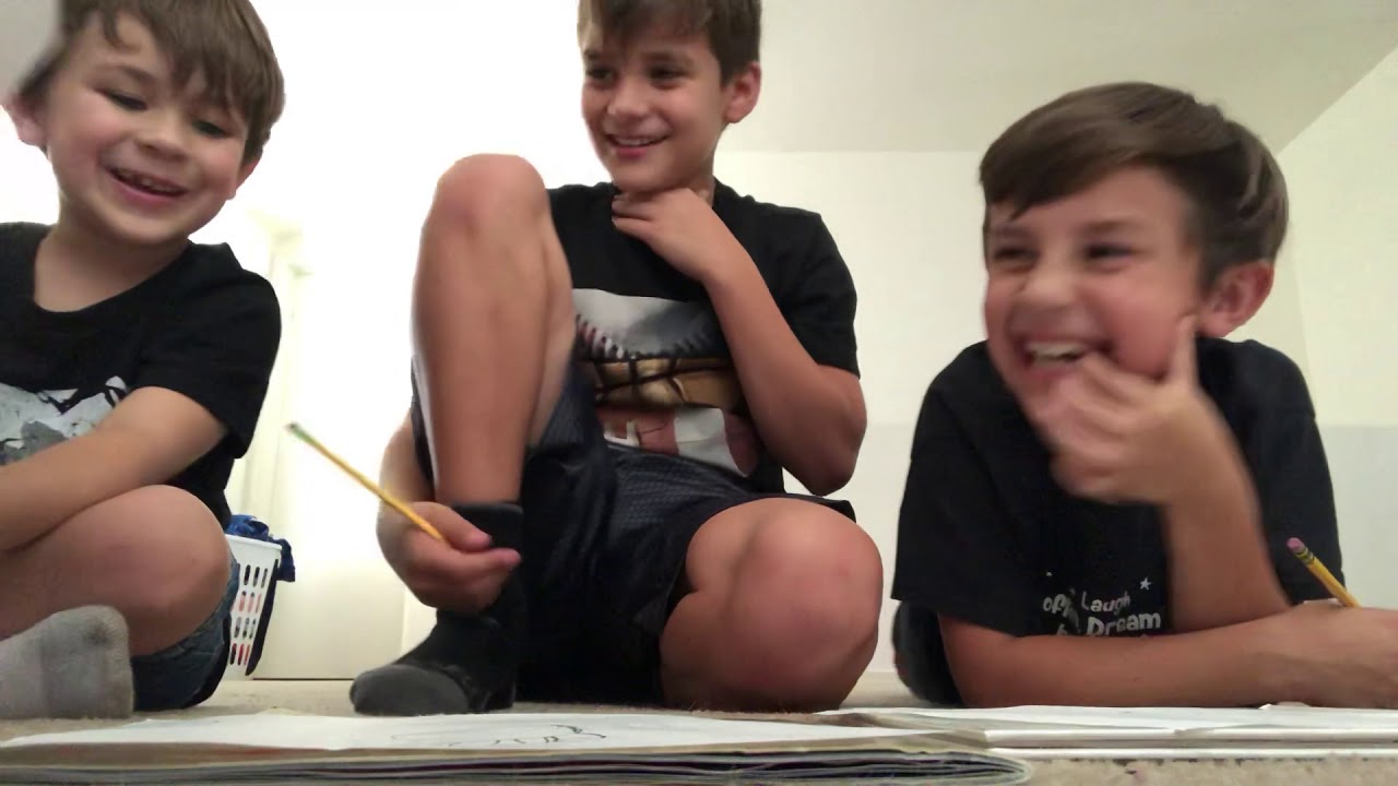Drawing with cousins - YouTube